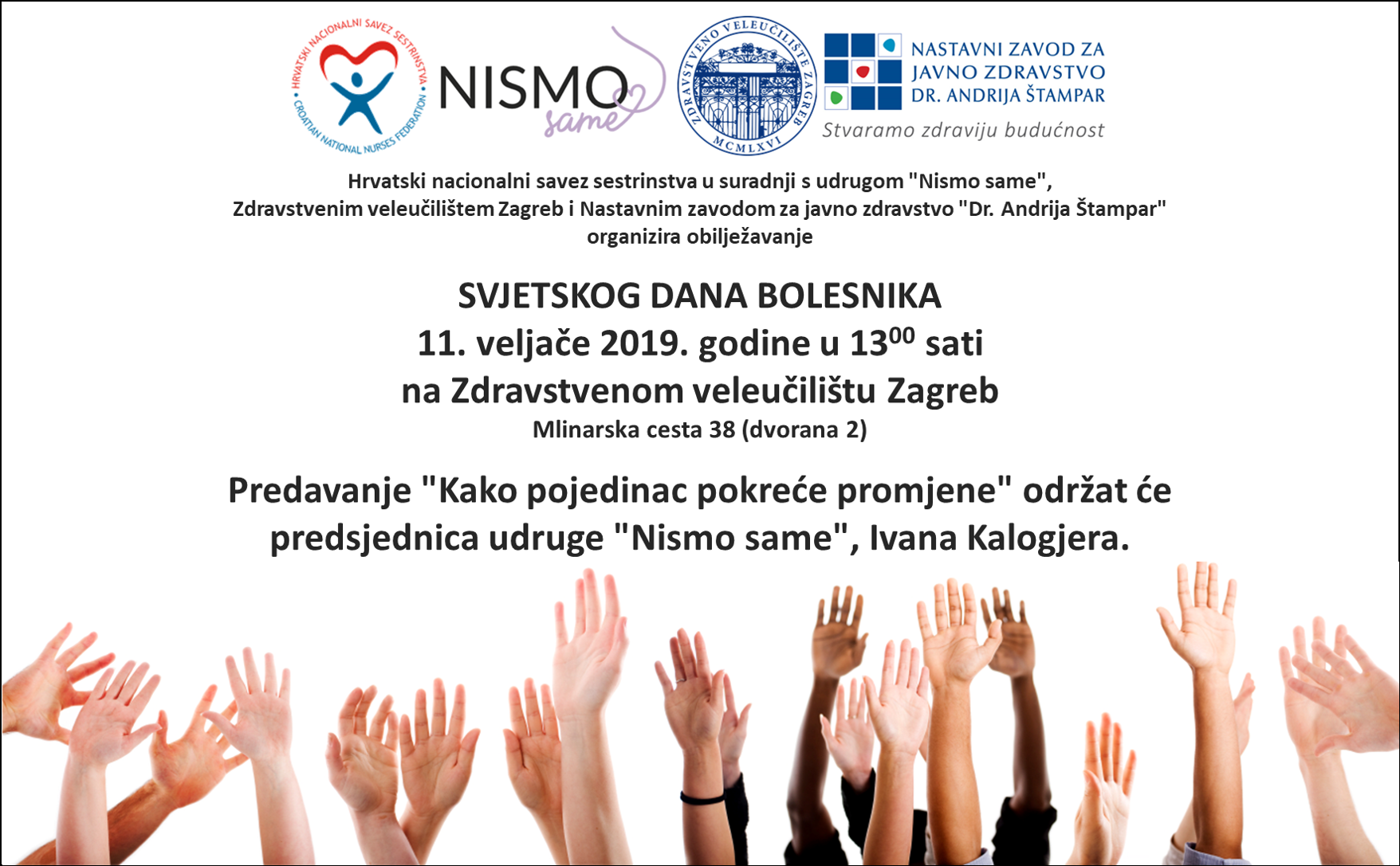 Predavanje "Kako pojedinac pokreće promjene" - HNSS