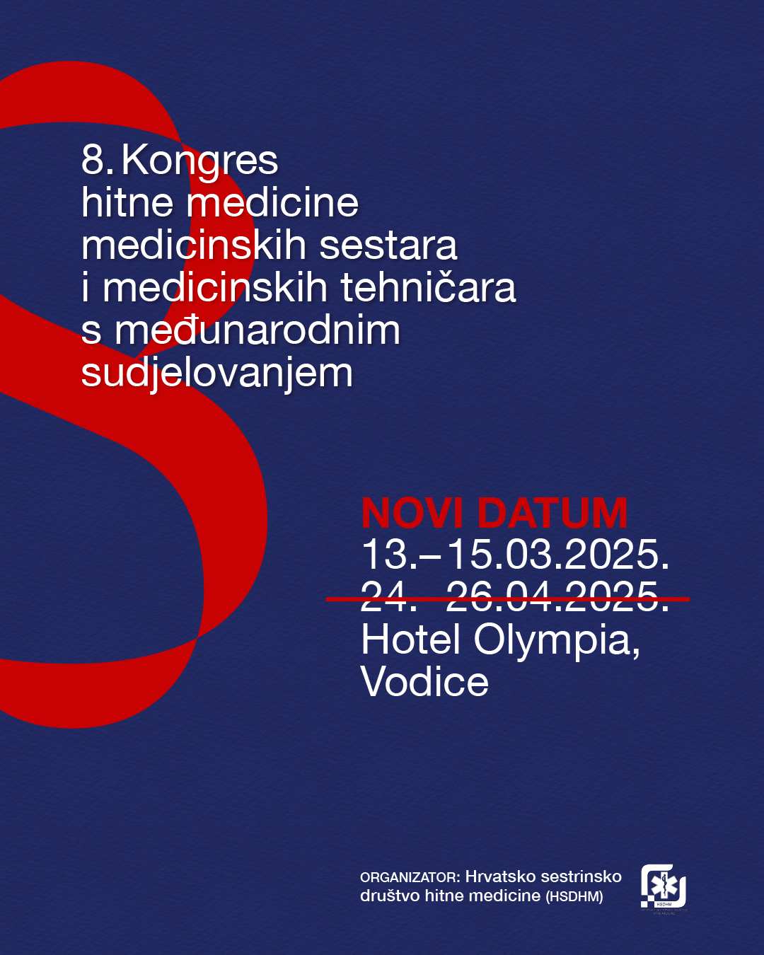 8. Kongres hitne medicine MS/MT - SAVE THE DATE - HNSS